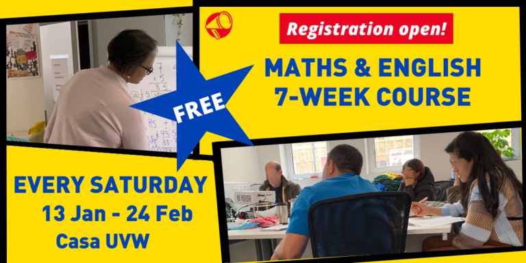 [February 2024] Free 7-week Maths and English language course for UVW ...