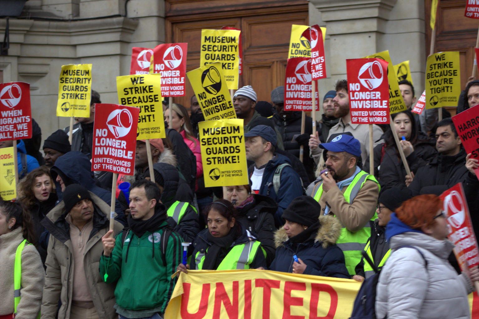 Science, Natural History and V&A museum security guards strike ...