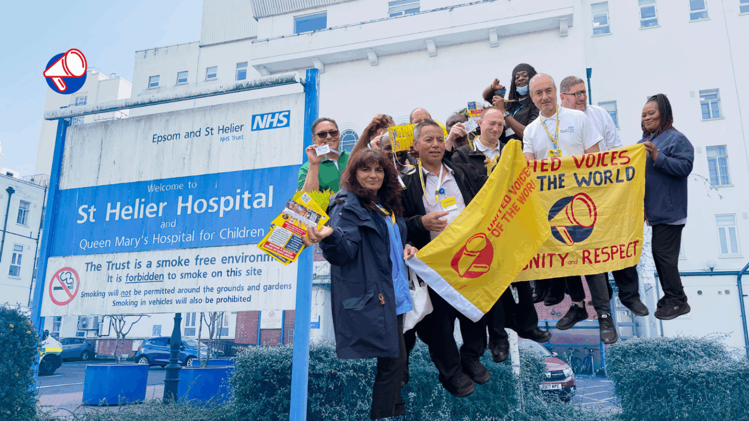 Over 300 Hundred St Helier & Epsom hospital workers Vote 98% YES to ...